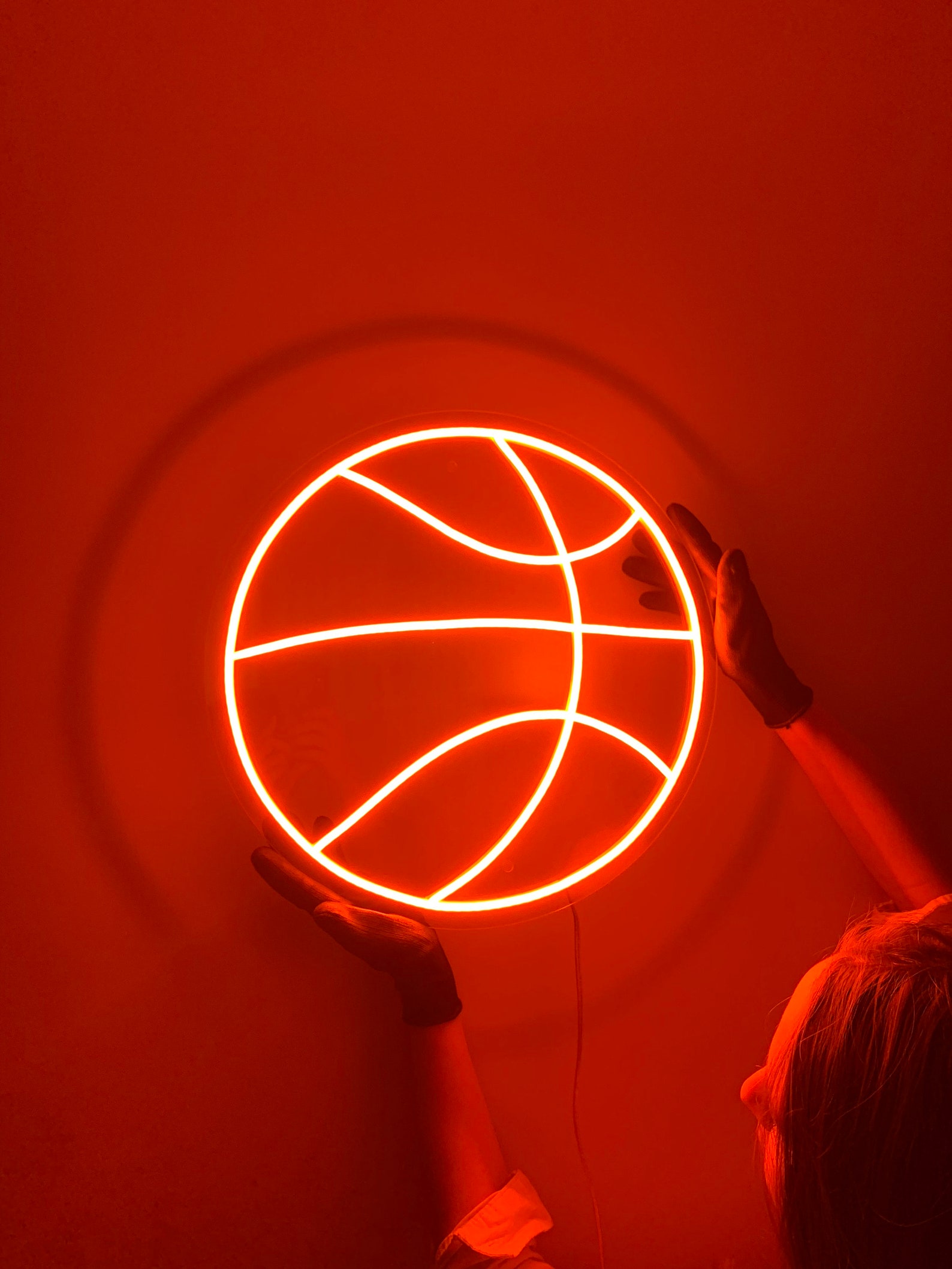 Basketball Neon Sign Basketball Decor Neon Sign Bedroom - Etsy