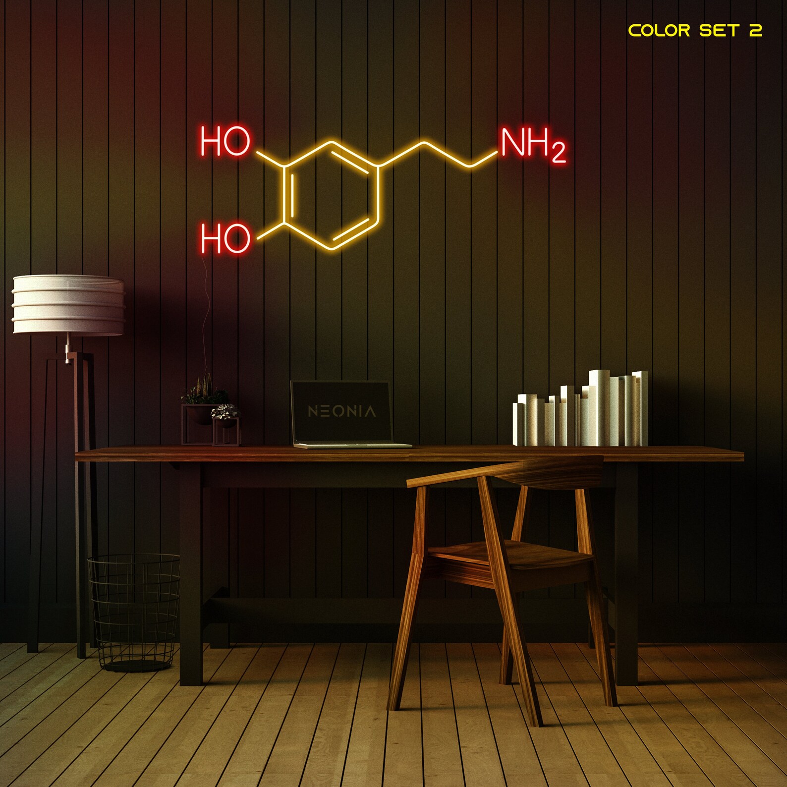 Dopamine Molecule Neon Sign Molecule LED Sign Neon Sign | Etsy
