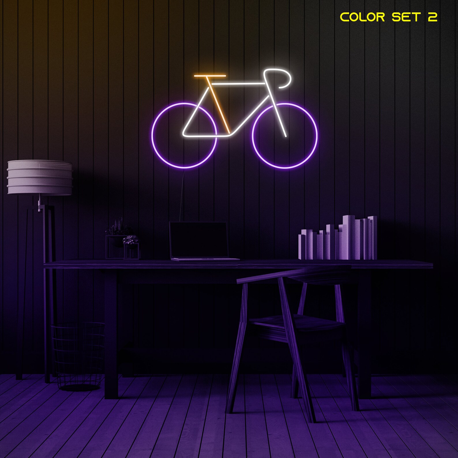 Bike Neon Sign LED Neon Sign Bike Wall Decor Wall Sign | Etsy