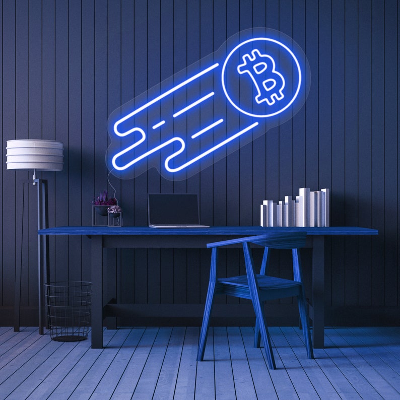 Bitcoin Neon Sign Bitcoin Sign Bedroom Neon Sign Wall - Etsy