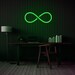 Infinity Neon Sign Neon Sign Bedroom Neon Signs Neon - Etsy