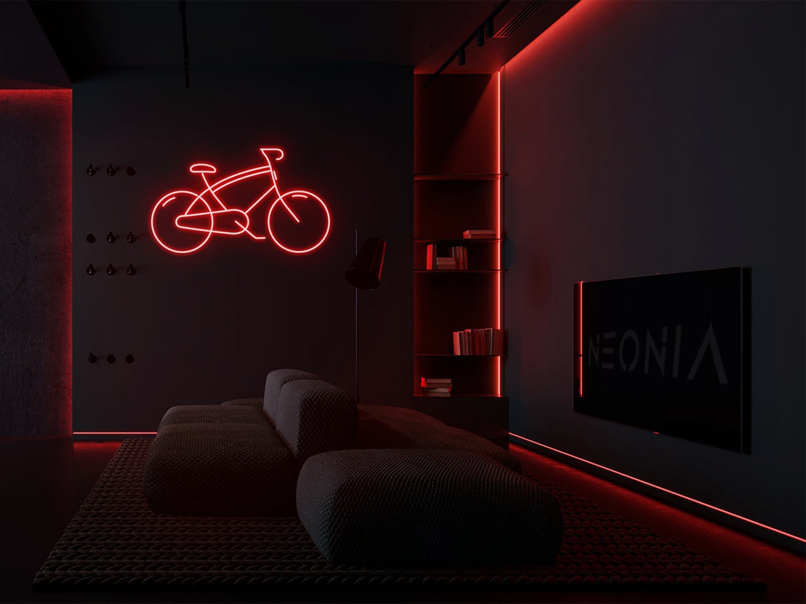 Bike Neon Sign Bike LED Neon Sign Wall Decor Wall Sign - Etsy