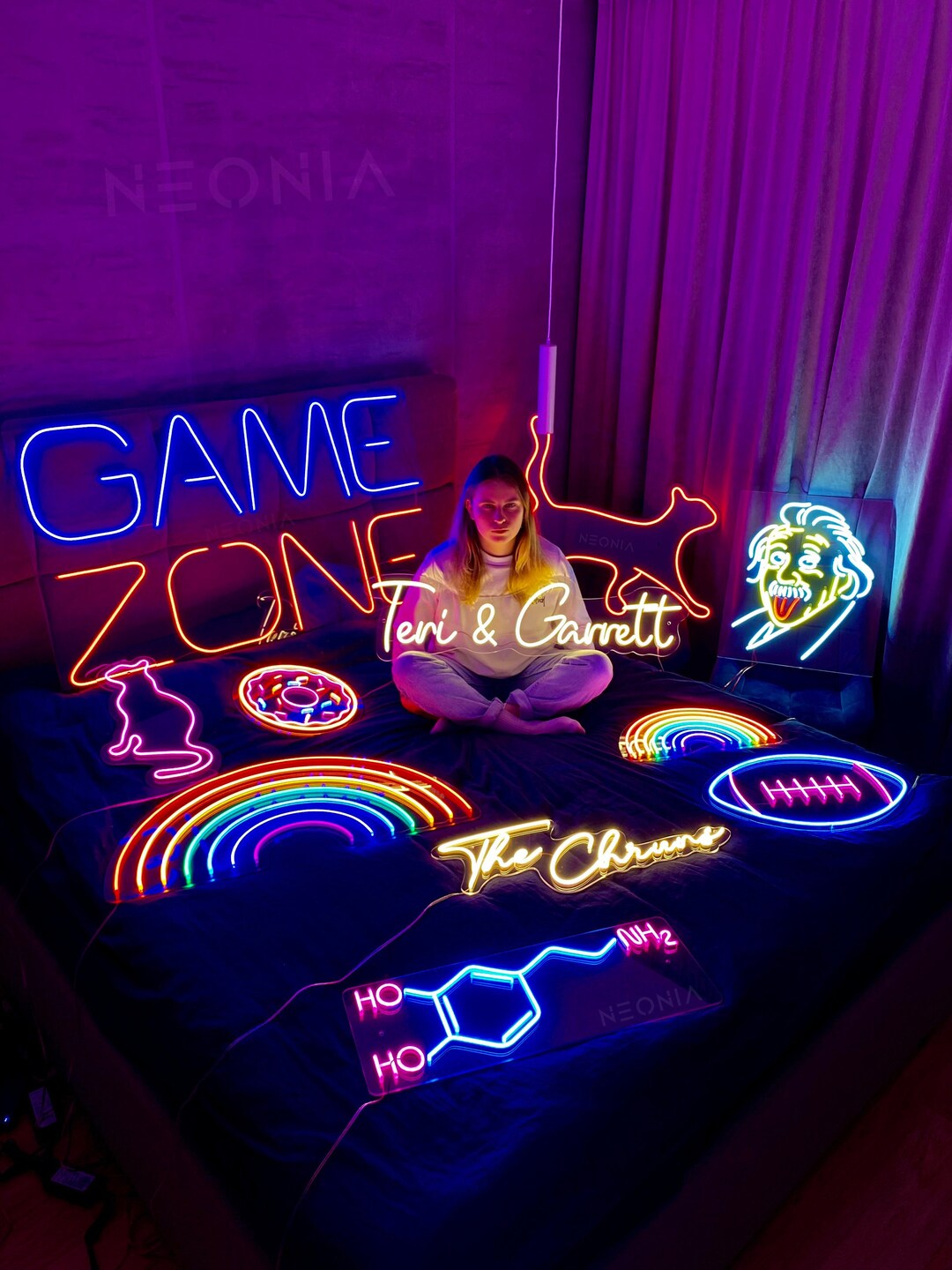 Custom Neons, Custom Name Neon Sign, Neon Wedding Sign, LED Neon Custom ...