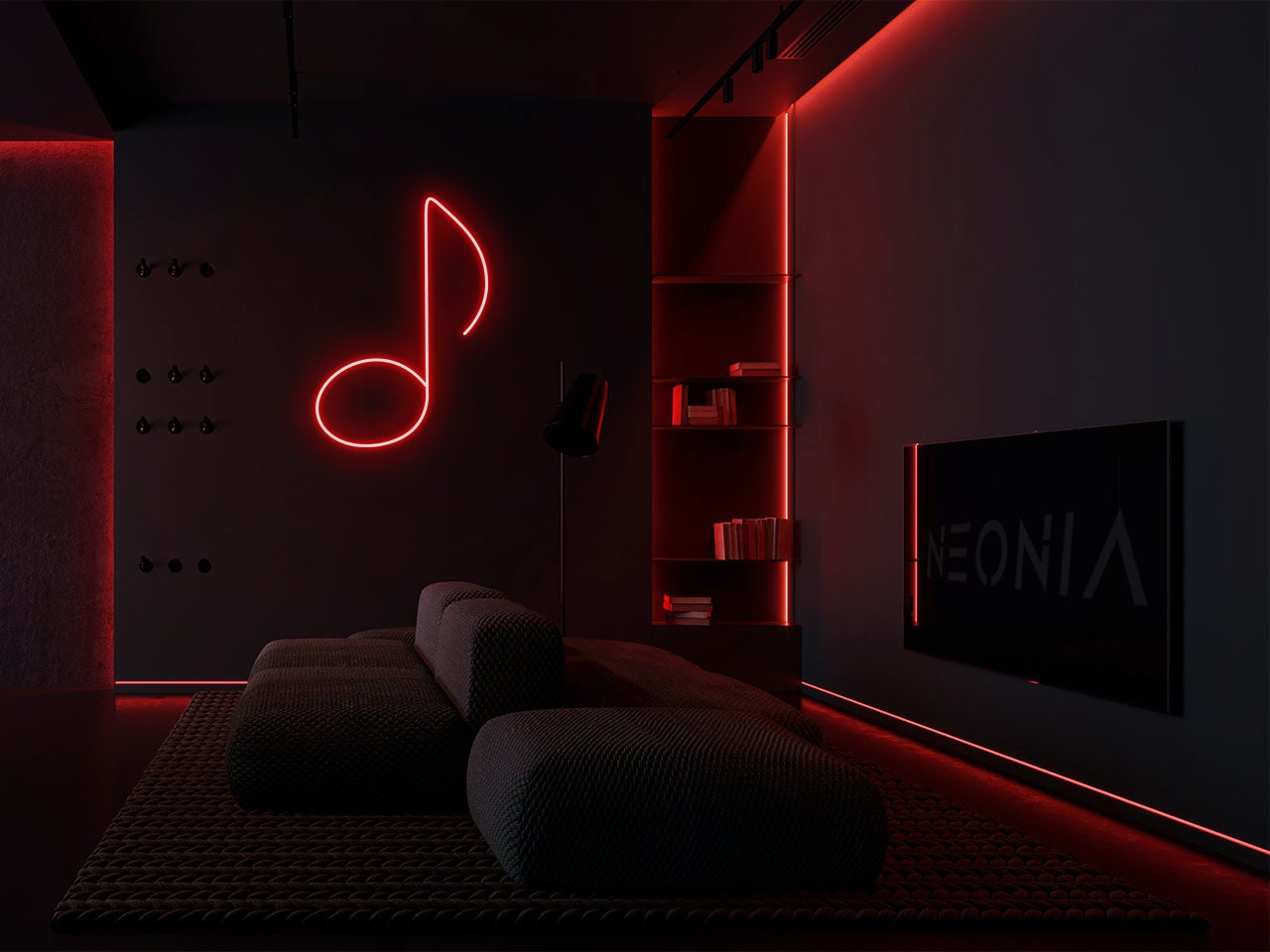 Music Note Neon Sign Neon Sign Bedroom Music Note Neon | Etsy