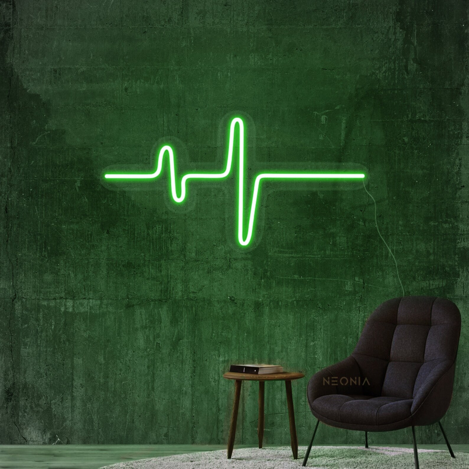 Neon Sign Pulse Neon Sign Custom Neon Sign Neon Sign - Etsy