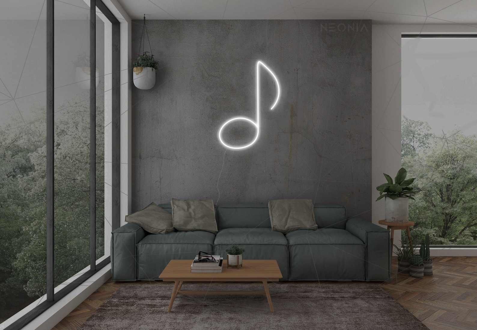 Music Note Neon Sign Neon Sign Bedroom Music Note Neon | Etsy