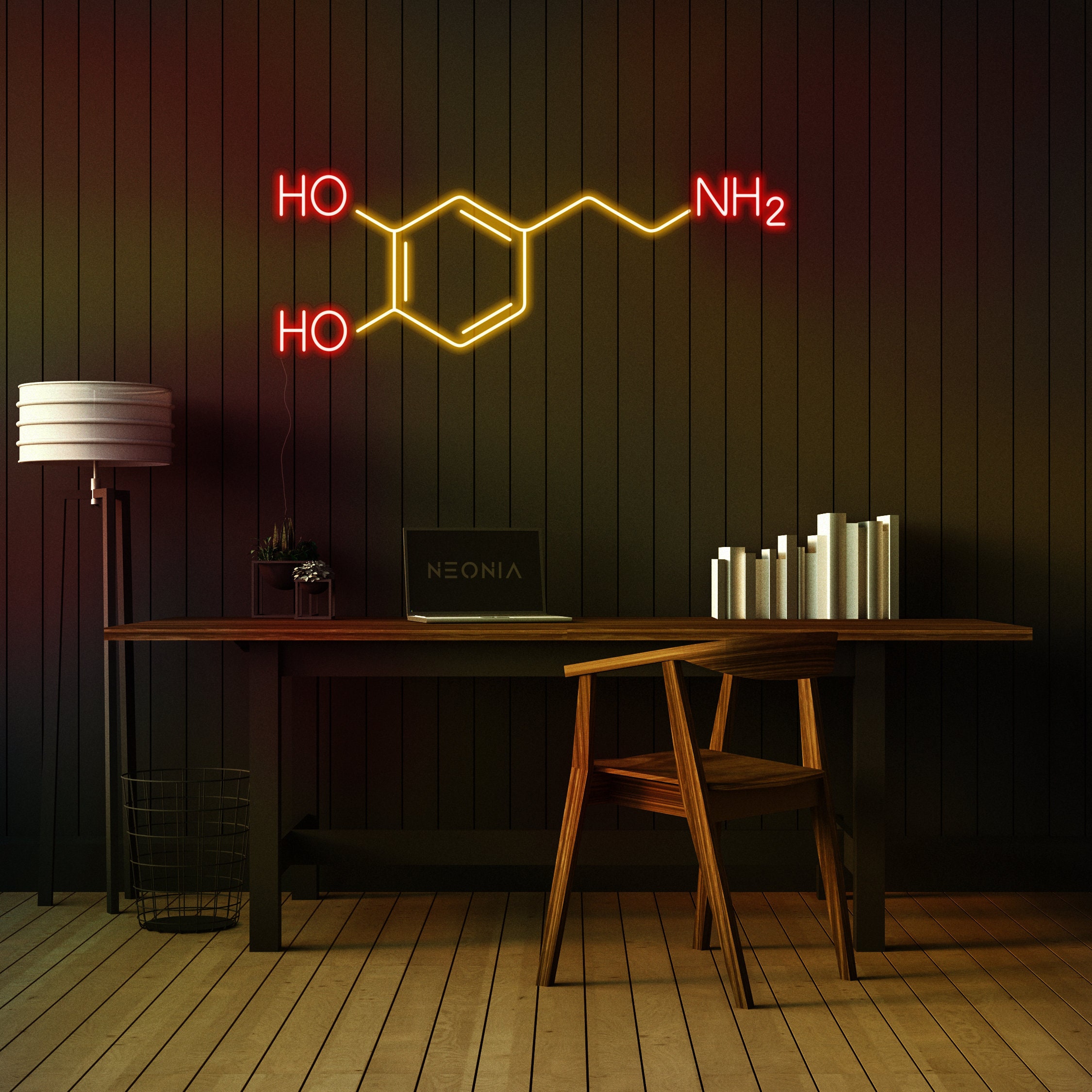 Dopamine Molecule Neon Sign Molecule LED Sign Neon Sign | Etsy