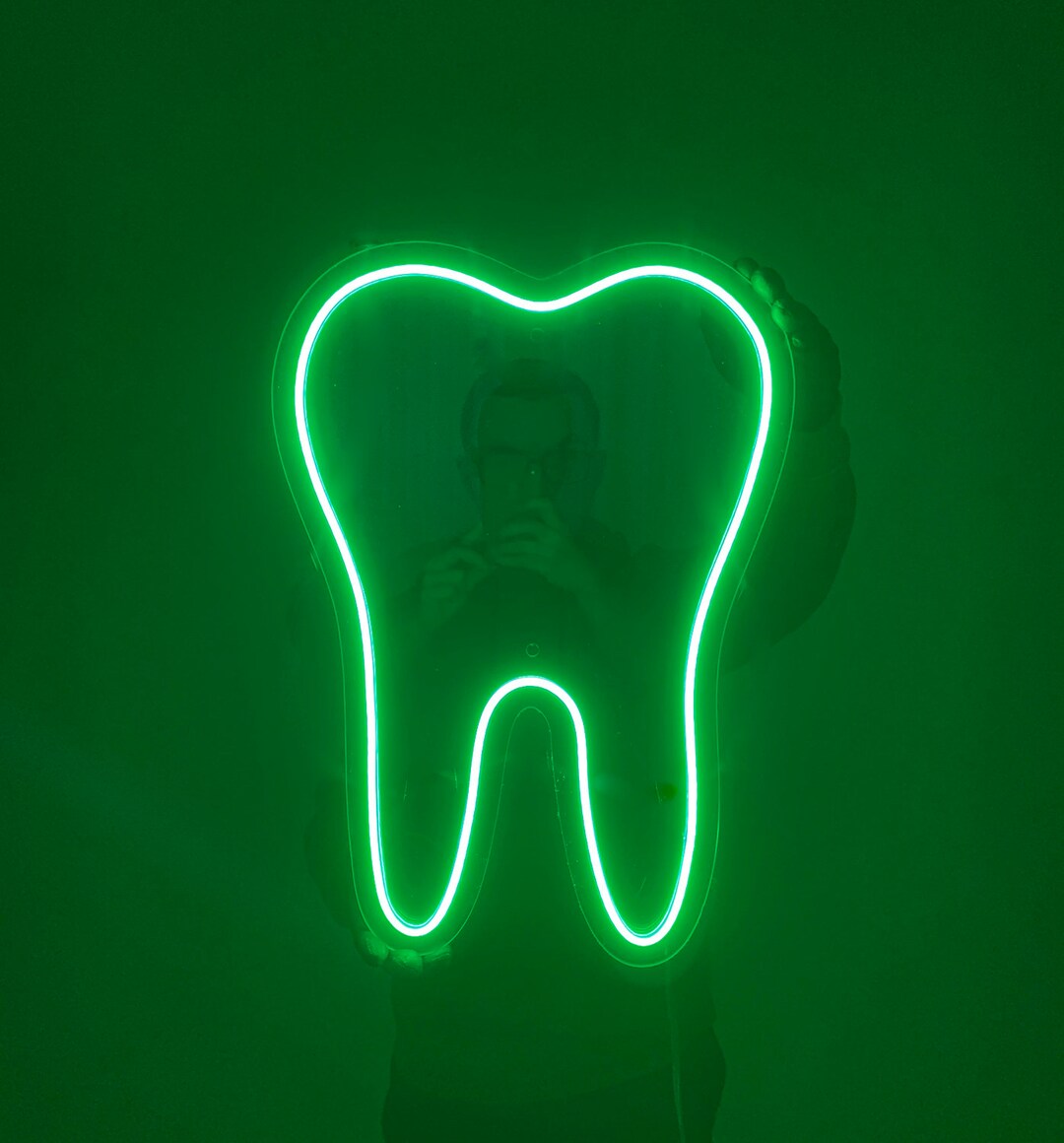 Tooth Neon Sign Tooth Wall Decor, Dentist Office Decor, Neon Light - Etsy