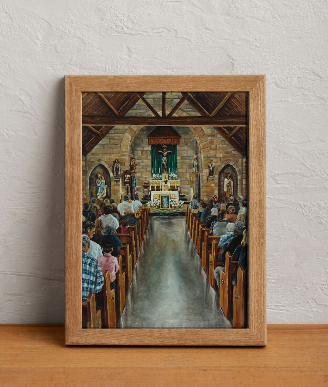 Catholic Mass Wall Art Print | Catholic Home Decor | Catholic Gift for ...