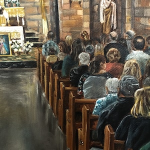 Catholic Mass Wall Art Print | Catholic Home Decor | Catholic Gift for ...