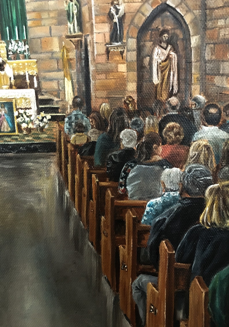 Catholic Mass Wall Art Print Catholic Home Decor Catholic Gift for ...