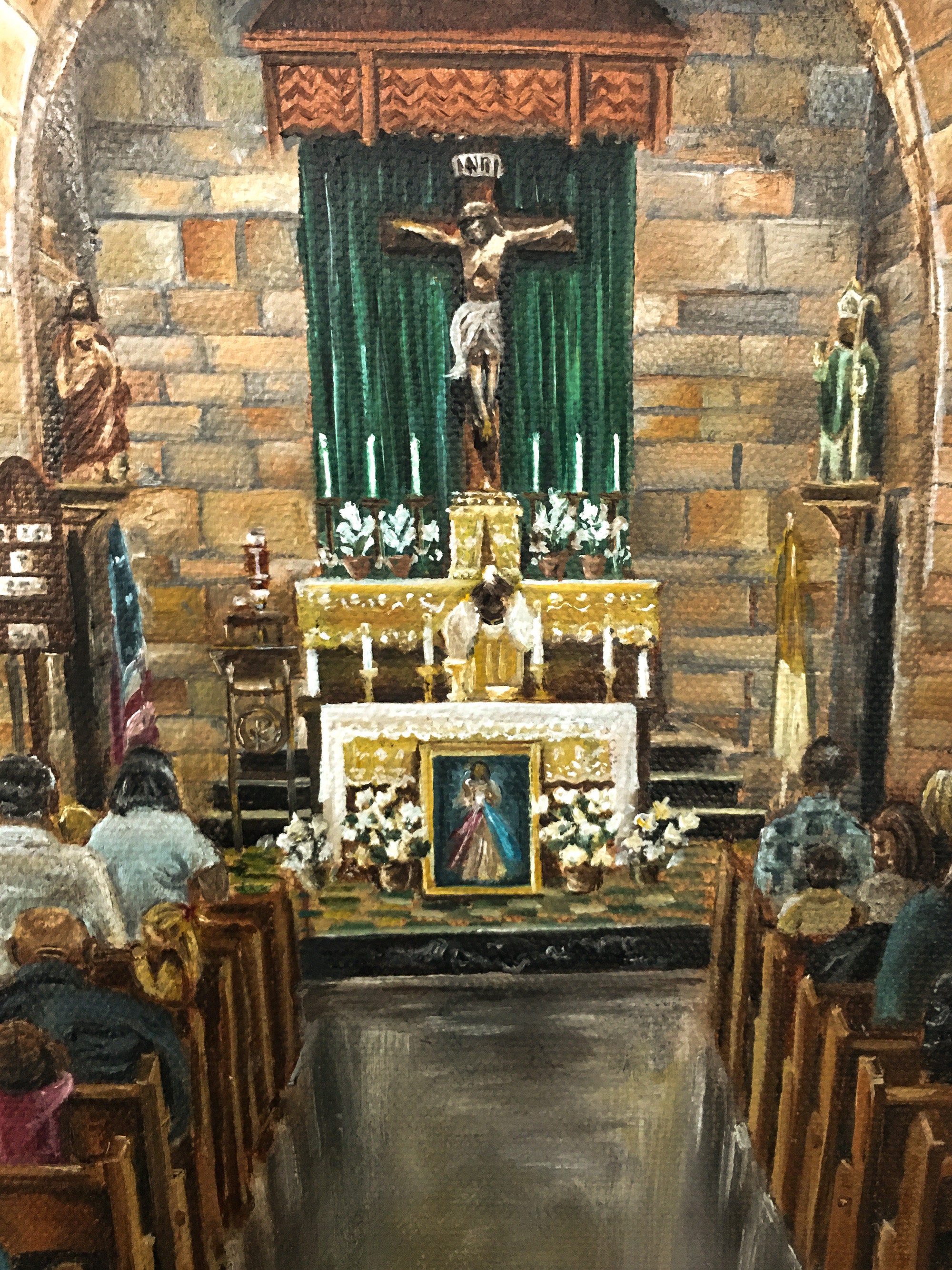 Catholic Mass Wall Art Print Catholic Home Decor Catholic Gift for ...