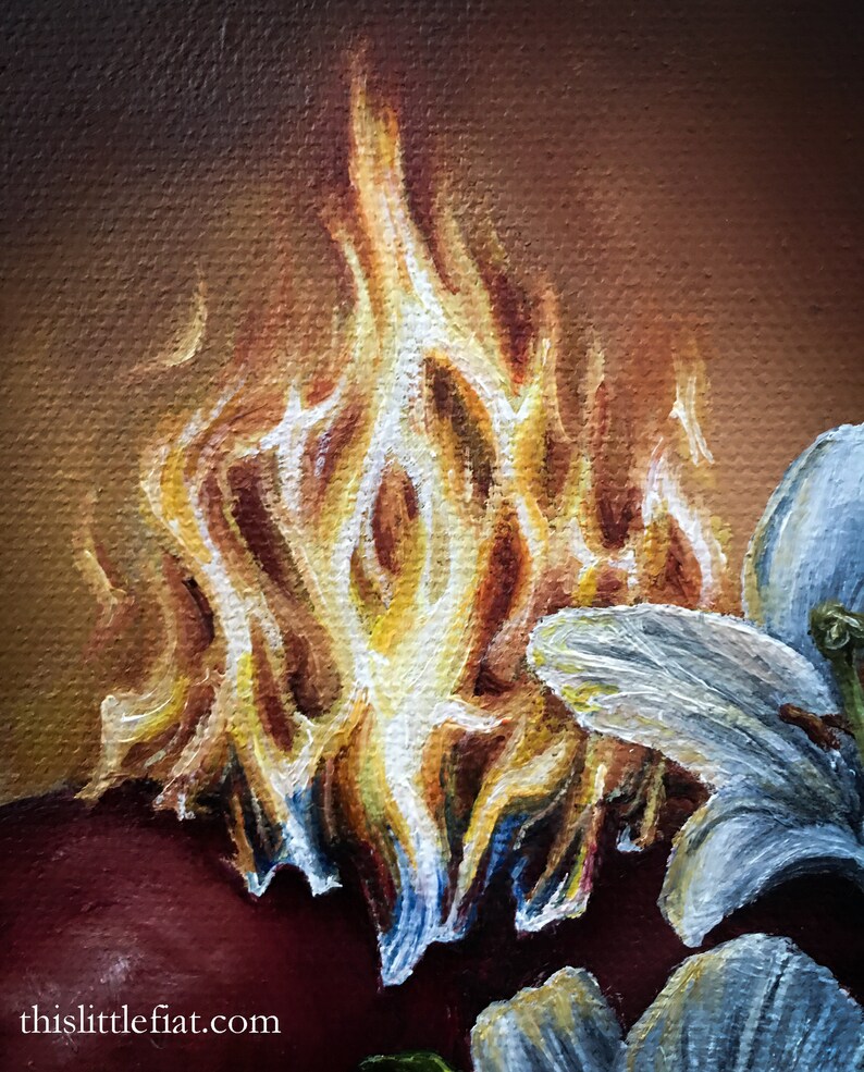 Heart of Joseph Art Print, Holy Family Hearts Series, Catholic Wall Art ...