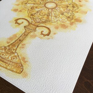 Catholic Monstrance Wall Art Print for Catholic Home Decor | Art for ...