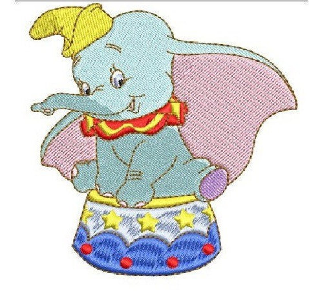 Dumbo Embroidery Design-instant Download - Etsy