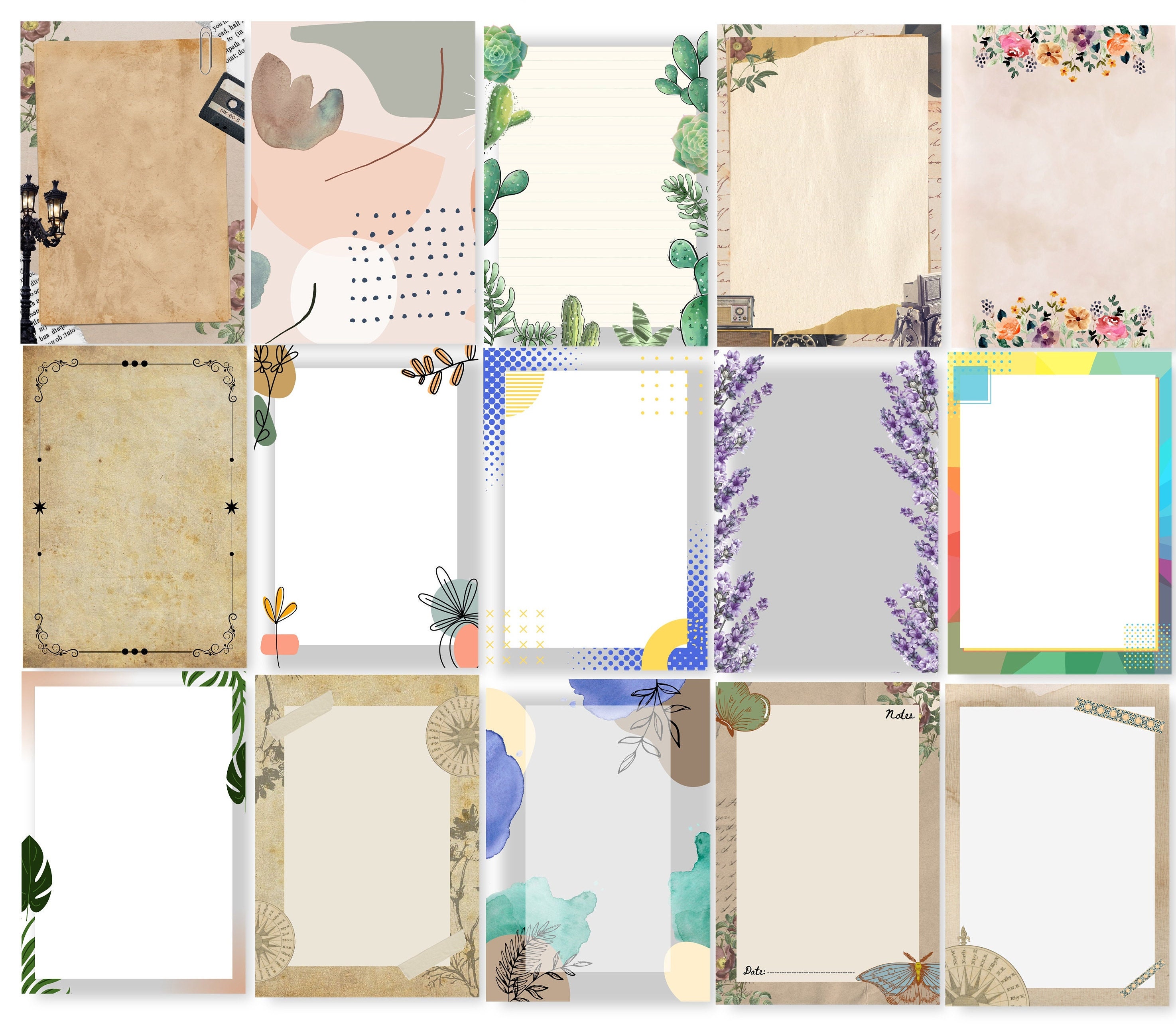 130 Wall Art Frame Bundle | Transparent Background Frames & Mockups ...