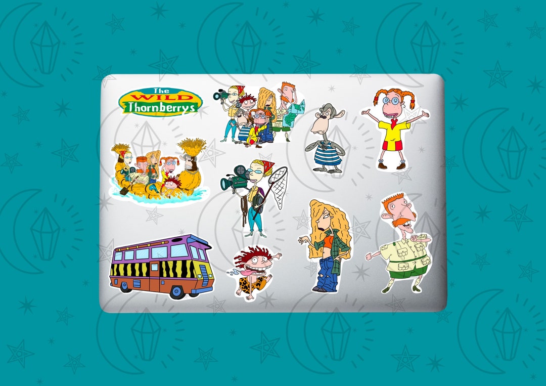 Cartoon Sticker Pack - Etsy UK