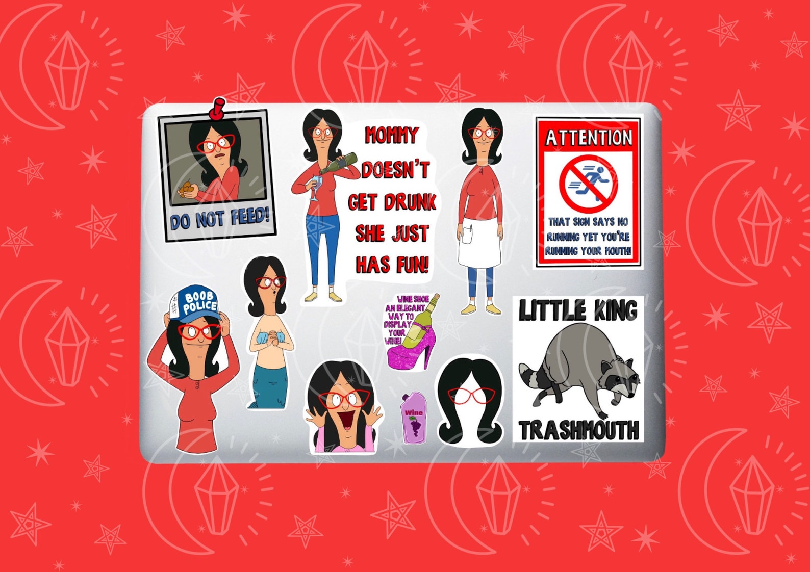 Linda Sticker Pack - Etsy UK