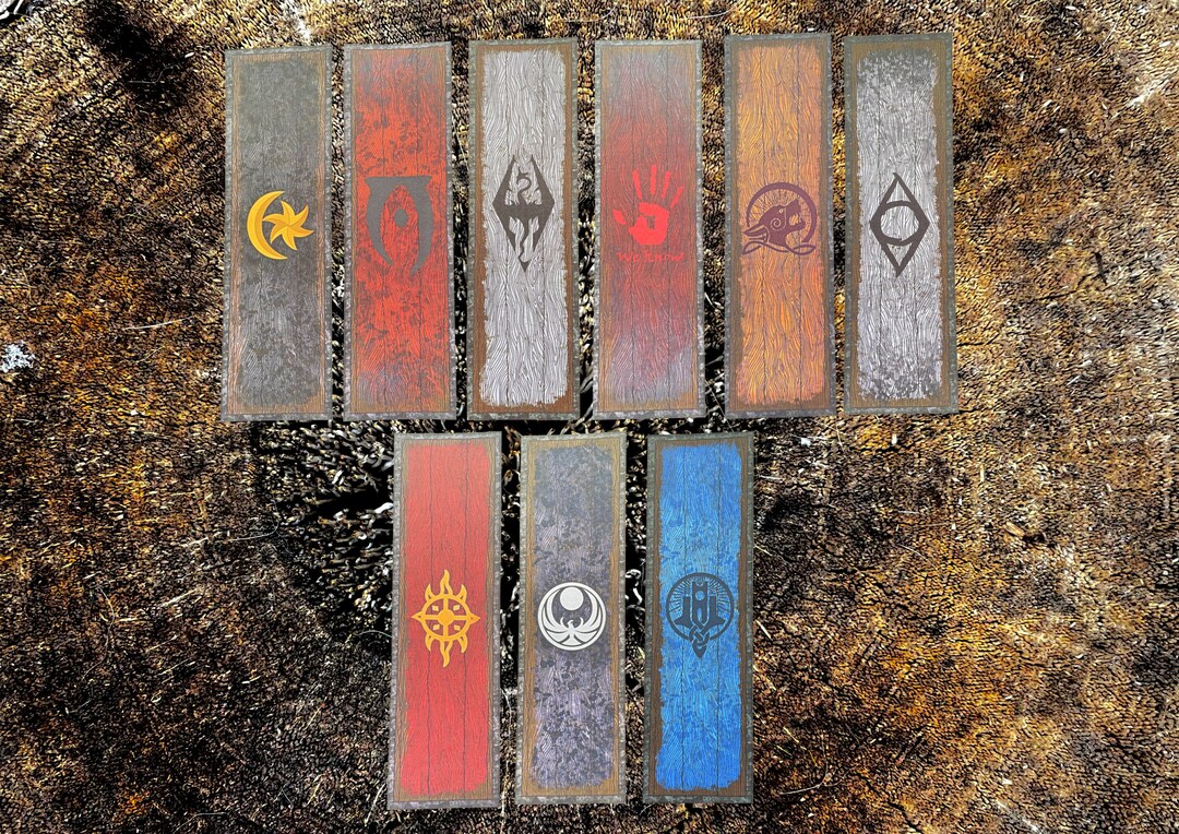 Shield Bookmark - Etsy