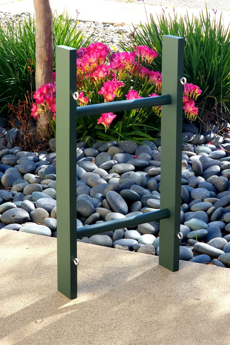 2-foot 24 Hanging Plant Ladder Pot Rack Basket - Etsy