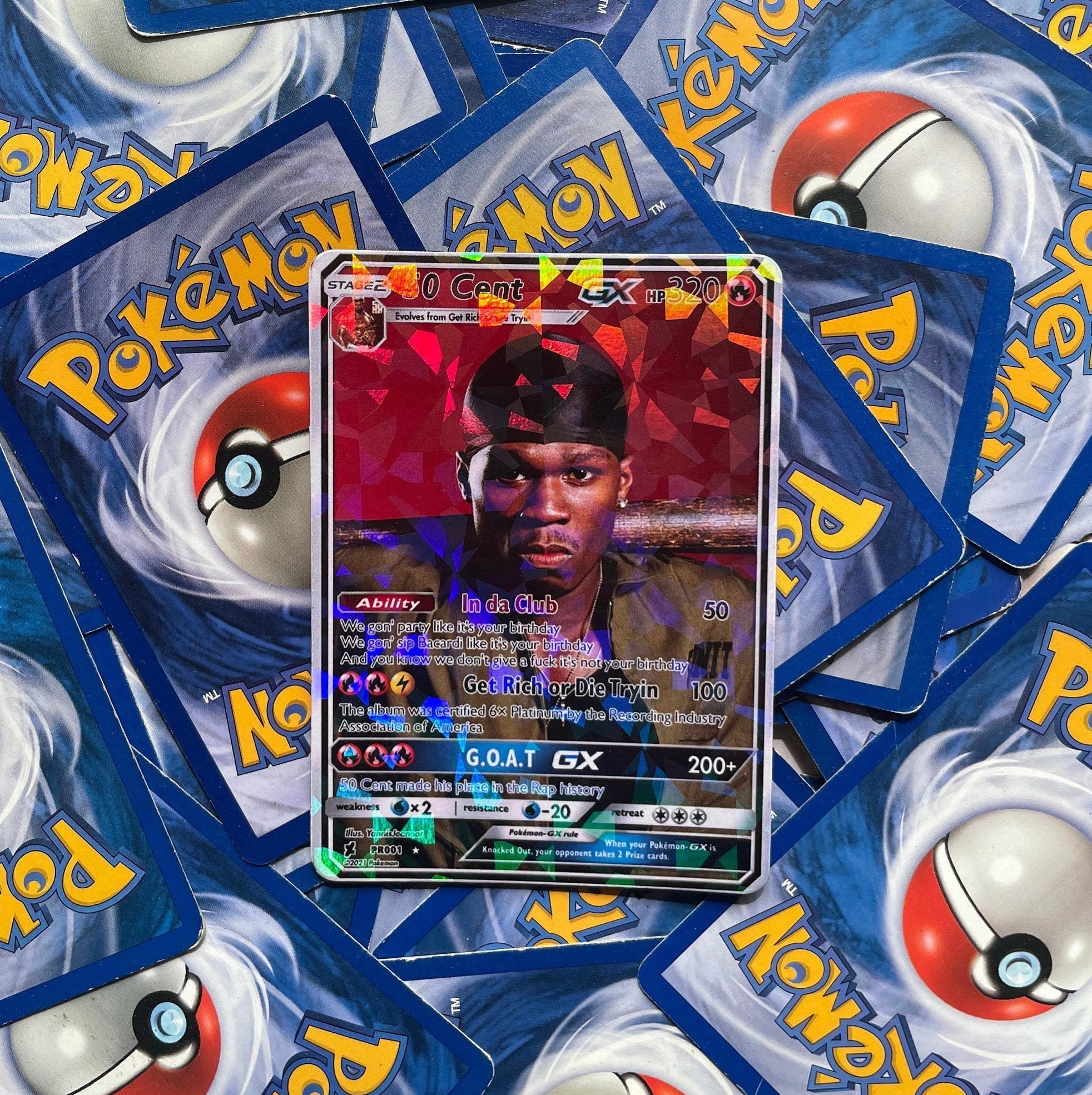 Artist Trading Cards Art & Collectibles Lil Nas X Special Holographic ...