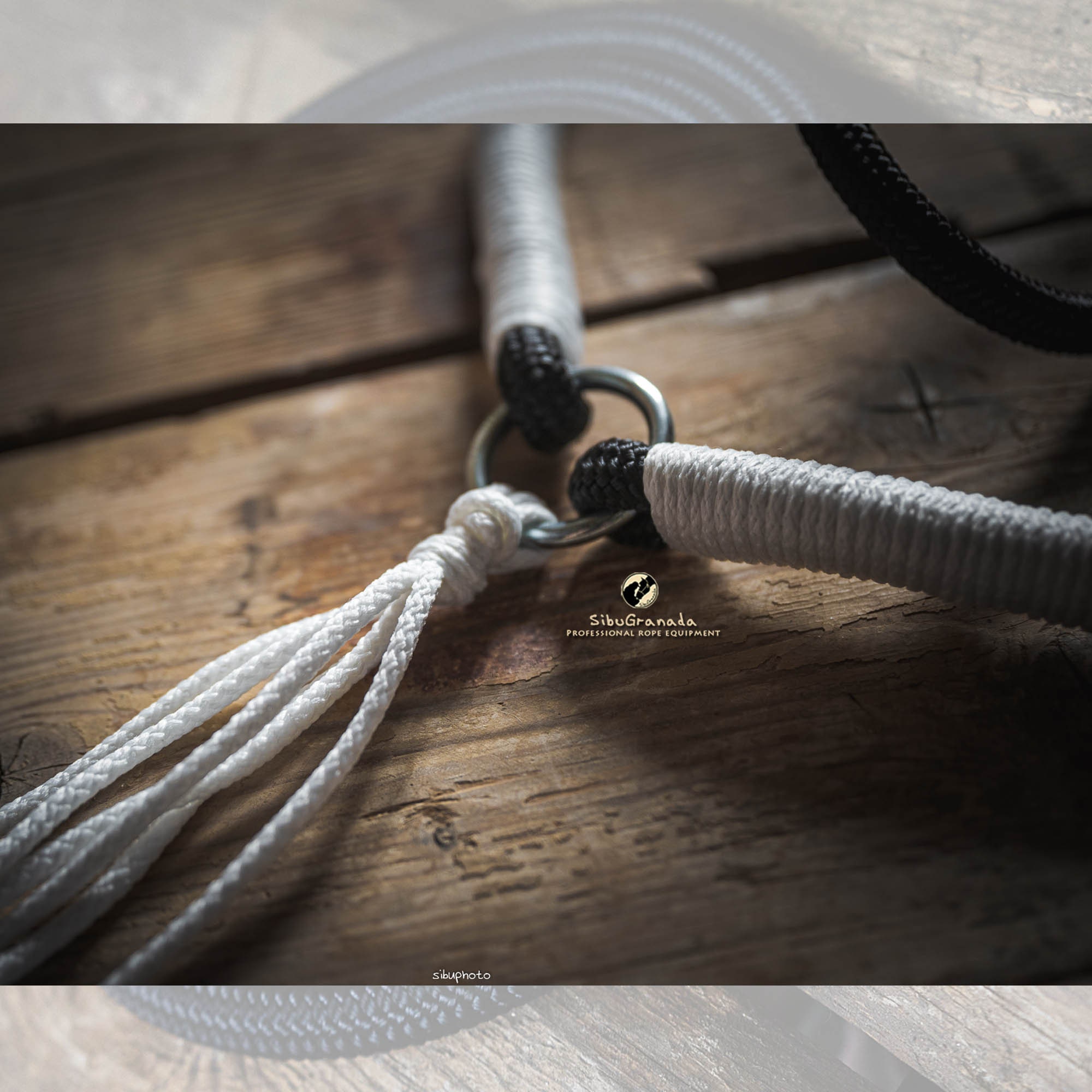 Horse NECK ROPE, Cordeo Sibugranada B&W Heavy Duty Custom With Ring - Etsy