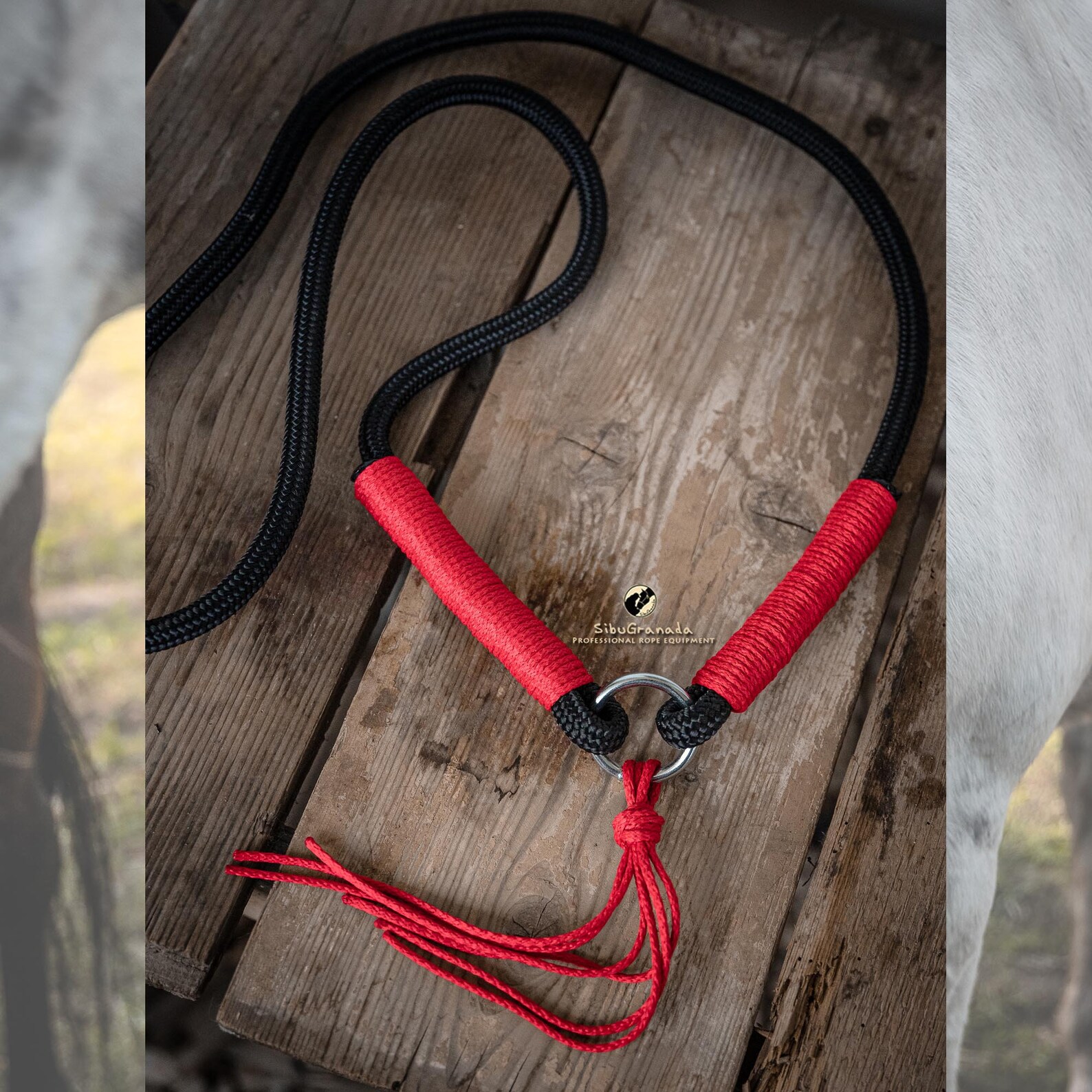 Horse NECK ROPE Cordeo Sibugranada B&rustbrown Heavy Duty | Etsy