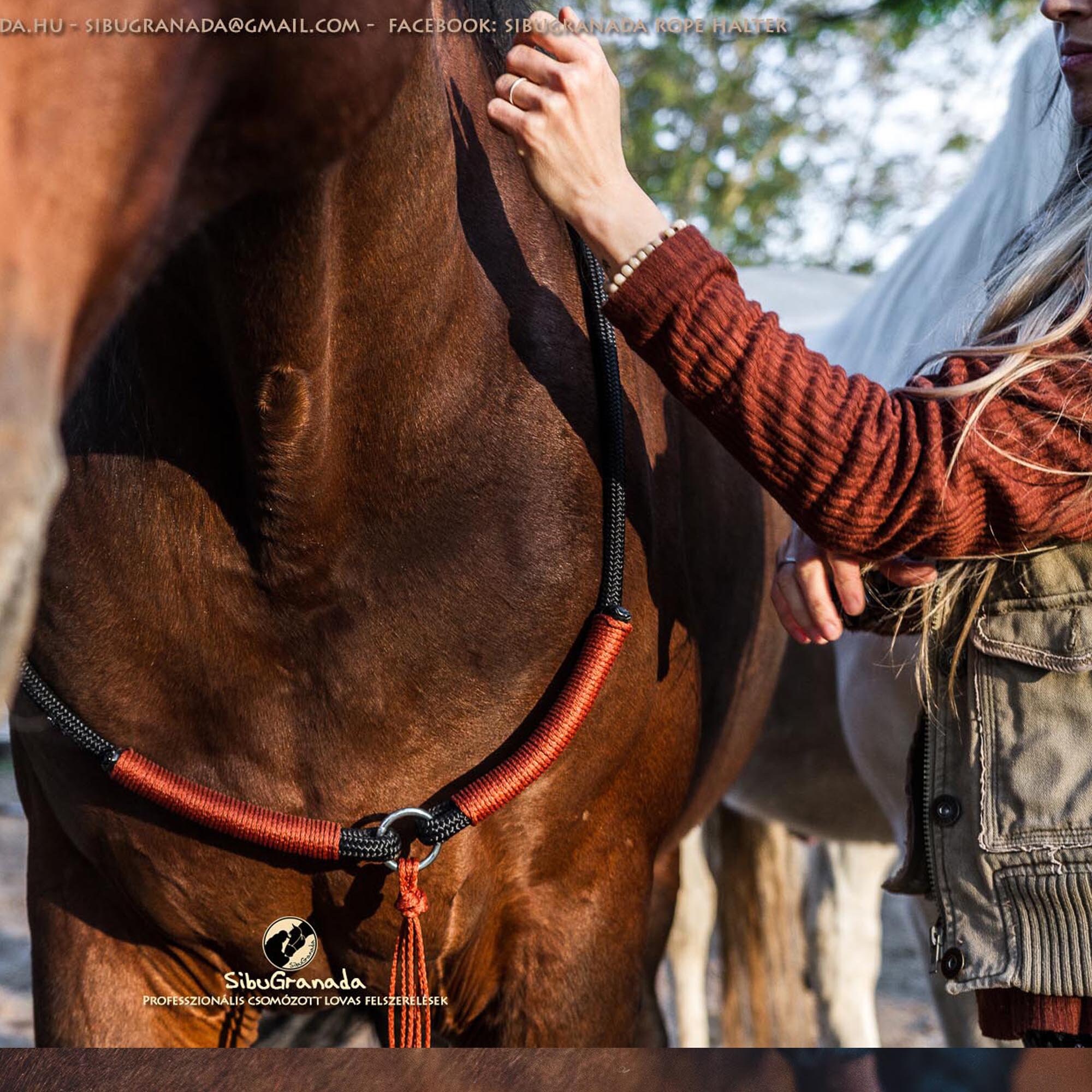 Horse NECK ROPE Cordeo Sibugranada B&rustbrown Heavy Duty - Etsy