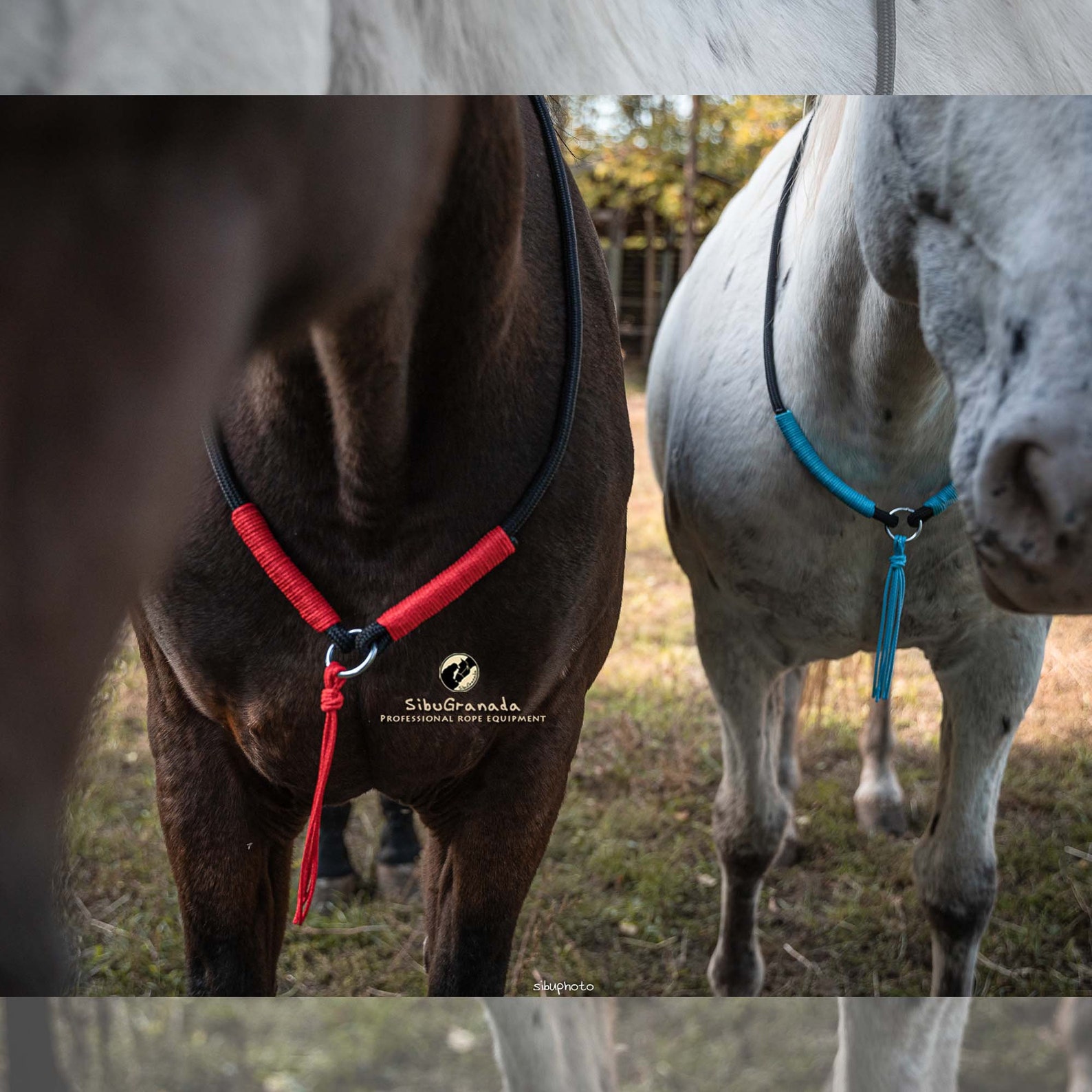 Horse NECK ROPE Cordeo Sibugranada B&rustbrown Heavy Duty | Etsy