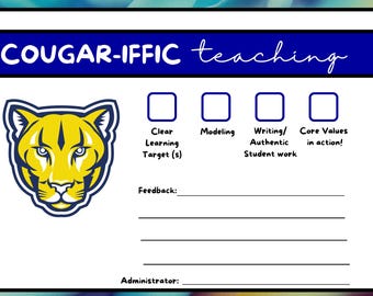 Boho Rainbow Teacher Feedback Card Teacher Positive Affirmation Teacher ...