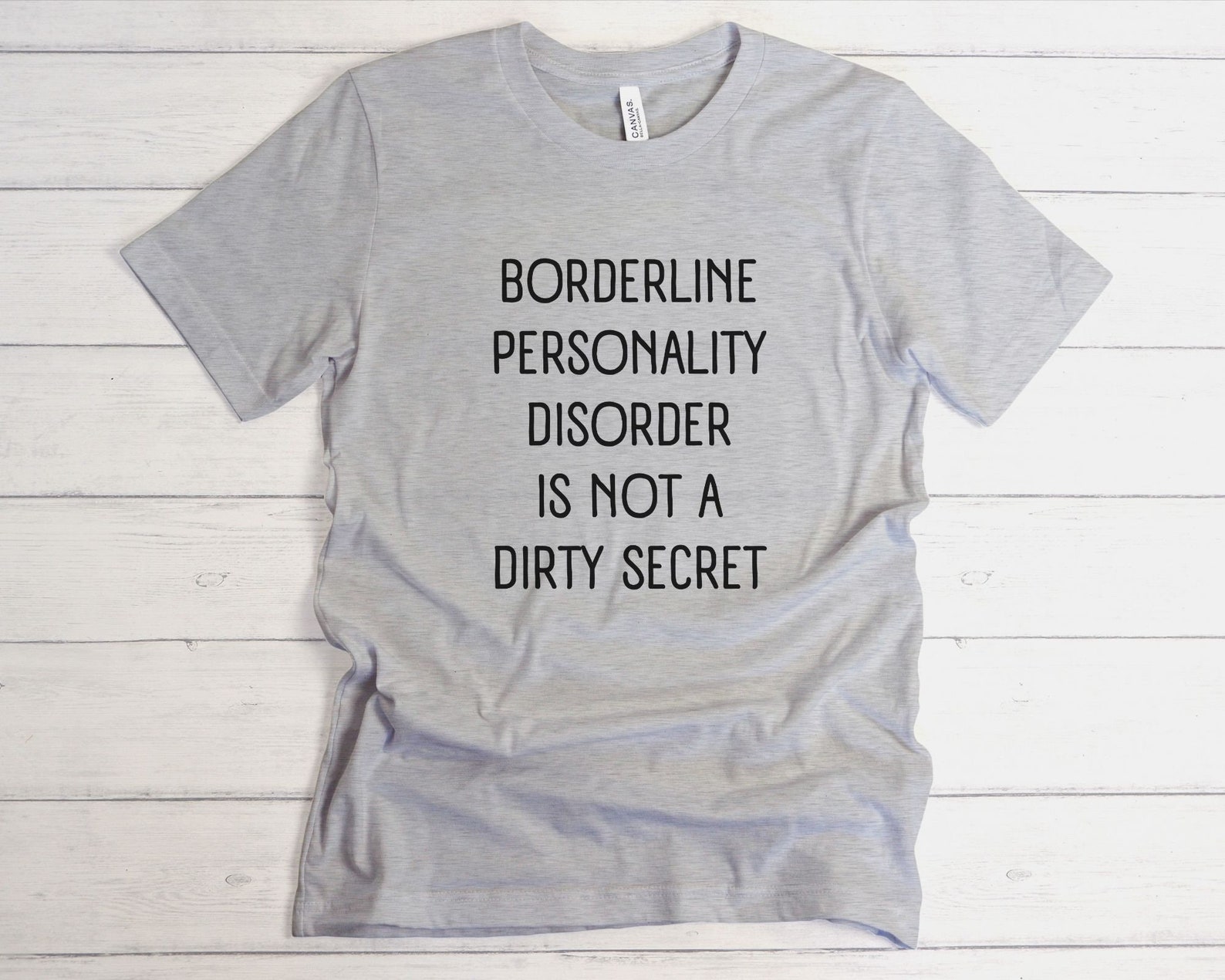 Borderline Personality Disorder Shirt, BPD Awareness Shirt, Mental ...