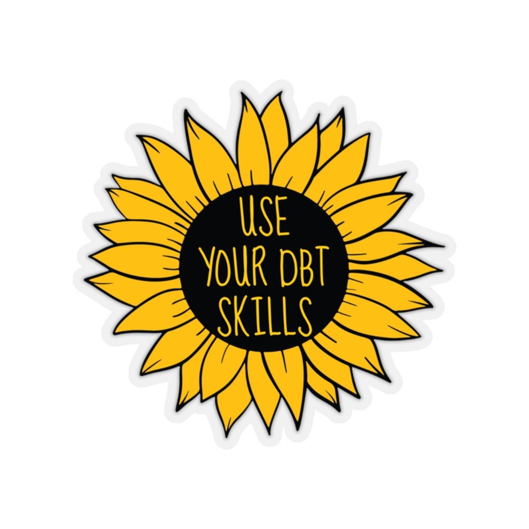 BPD Sticker, DBT Skills, Wise Mind, Radical Acceptance, Life Worth ...