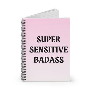 Mental Health Notebook, Super Sensitive, Self Care Journal, Therapy ...