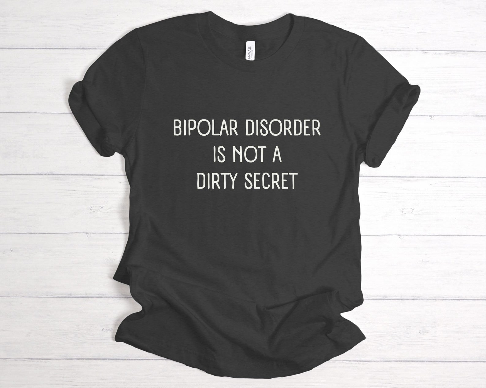 Bipolar Disorder Shirt, Mental Health Shirt, Cute Bipolar T-shirt, Not ...