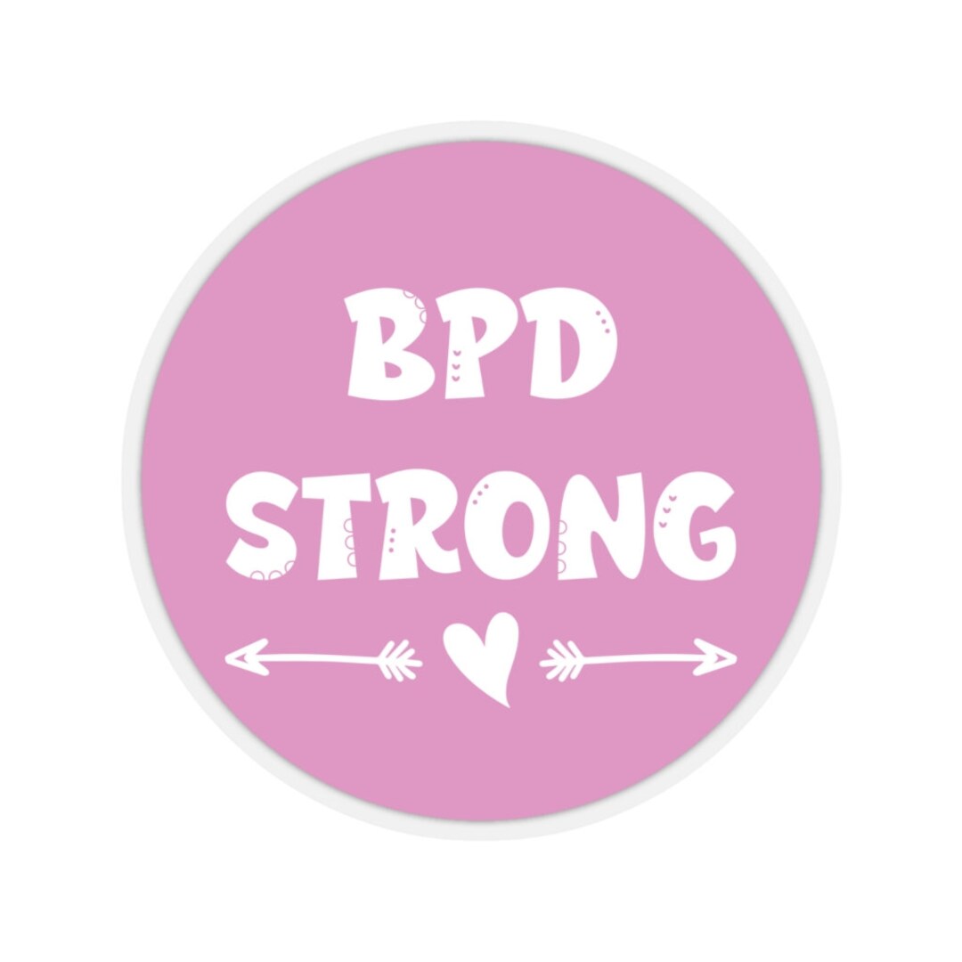 BPD Sticker, DBT Sticker, Borderline Gift, Personality Disorder ...