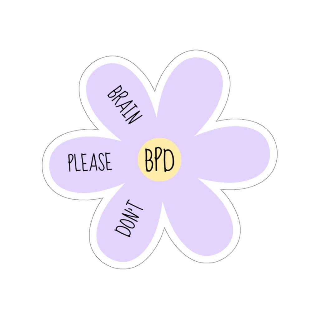 BPD Sticker Borderline Gift Mental Health Personality - Etsy
