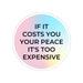 Self Care Sticker, Affirmation Sticker, Mental Health Gift, Self Love ...