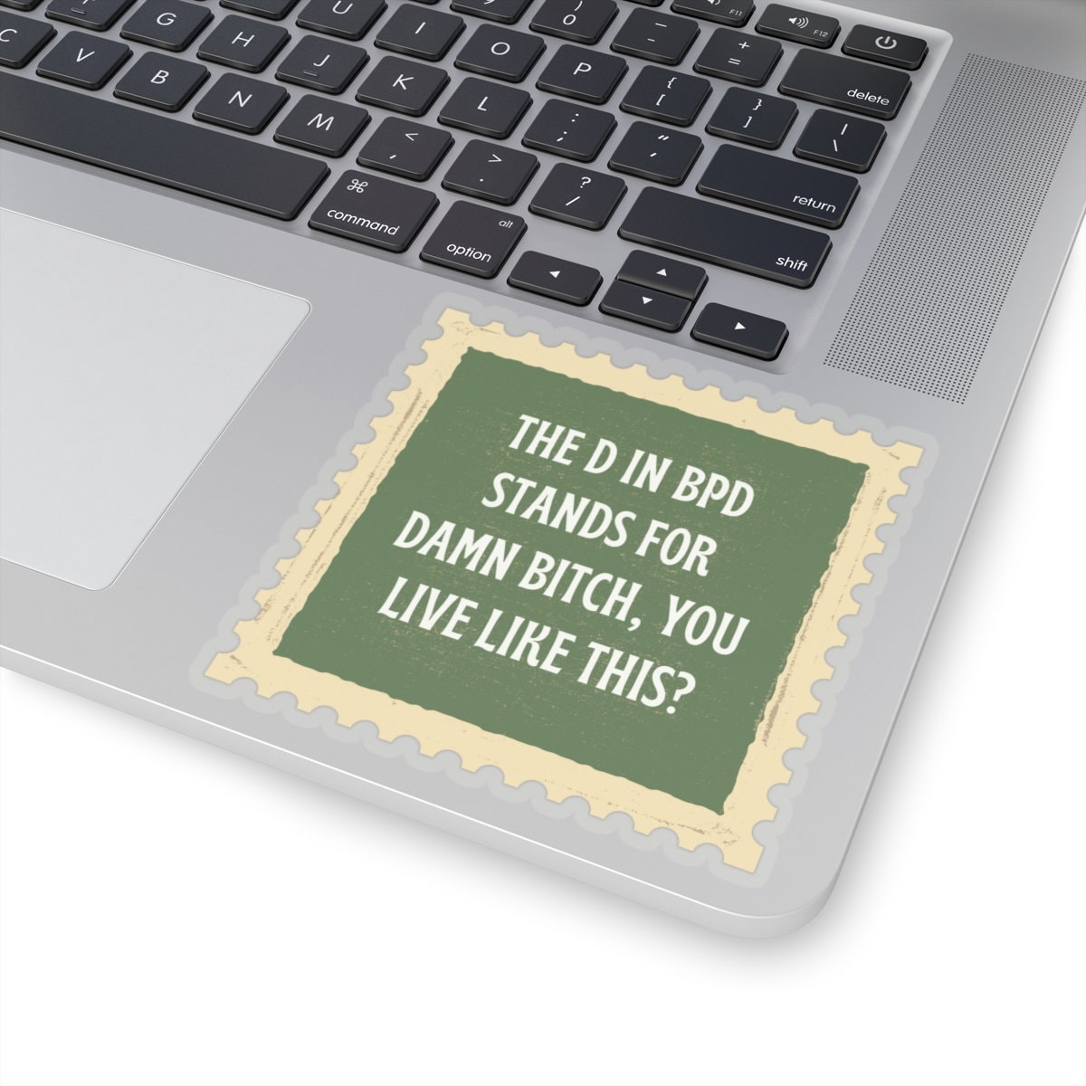 Funny BPD Awareness Sticker: "the D in Bpd..." - Etsy