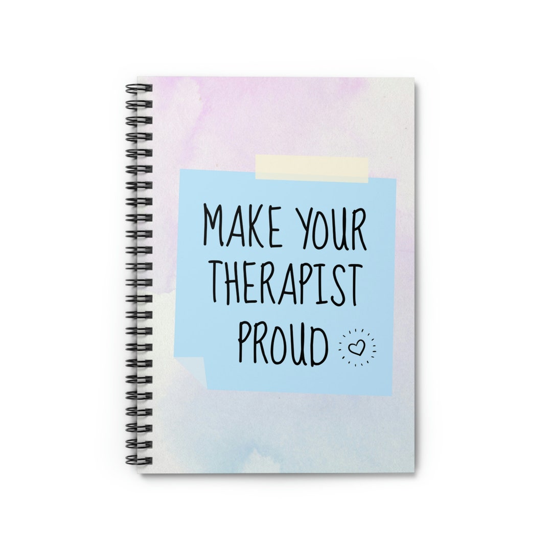 Mental Health Notebook: Therapy Journal, Self Care Gift - Etsy