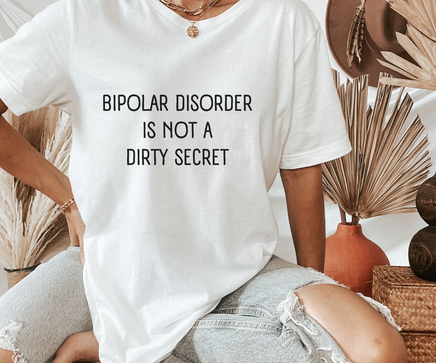 Bipolar Disorder Shirt, Mental Health Shirt, Cute Bipolar T-shirt, Not ...