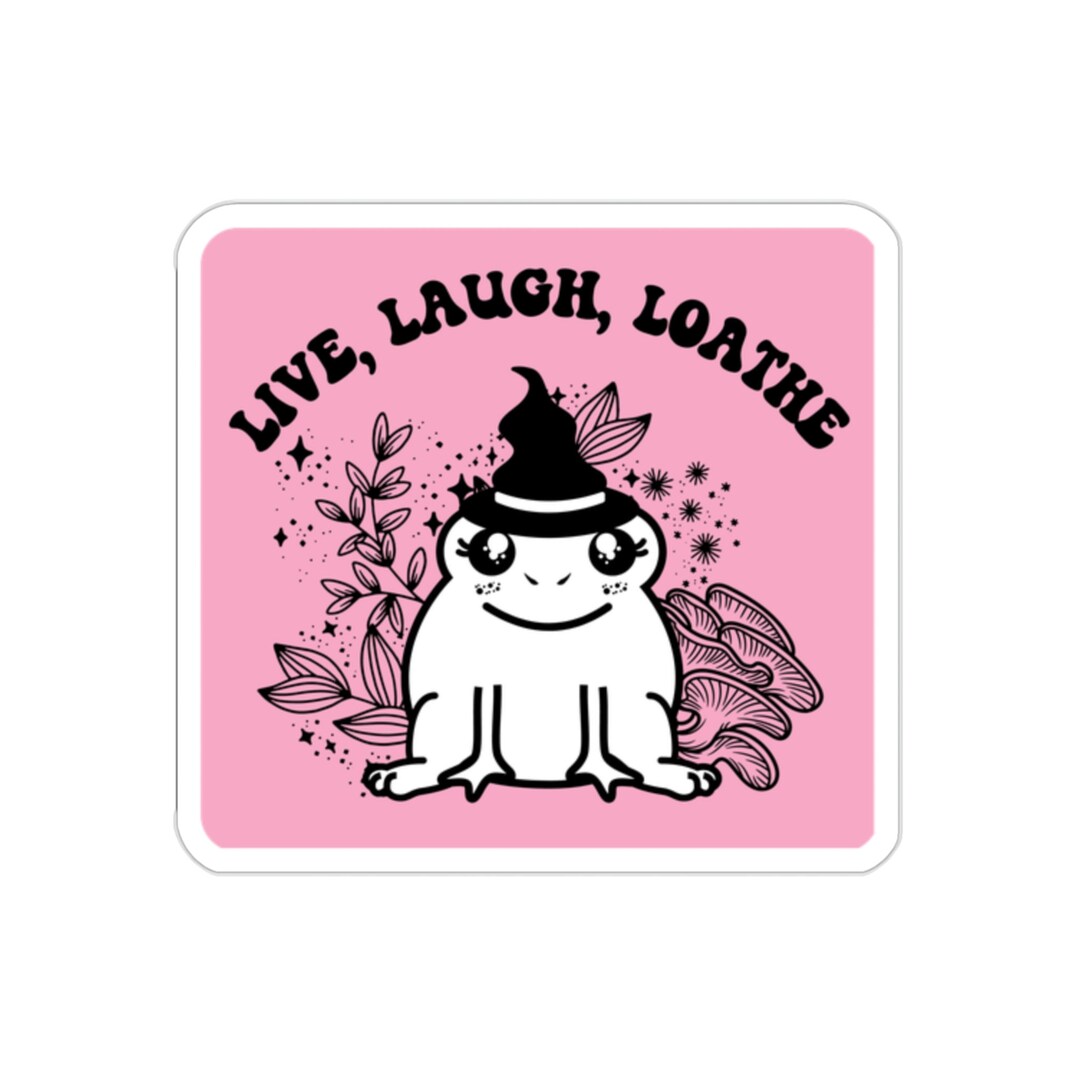 Mental Health Sticker, Cute Frog Sticker, Depression Sticker, Anxiety ...