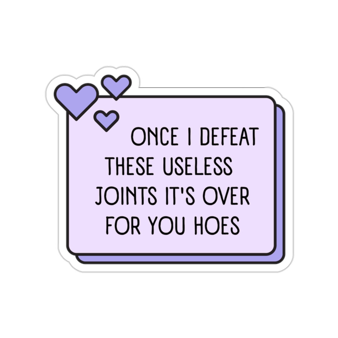 RA Sticker, Rheumatoid Arthritis, Joint Pain Gift, Arthritis Gift ...