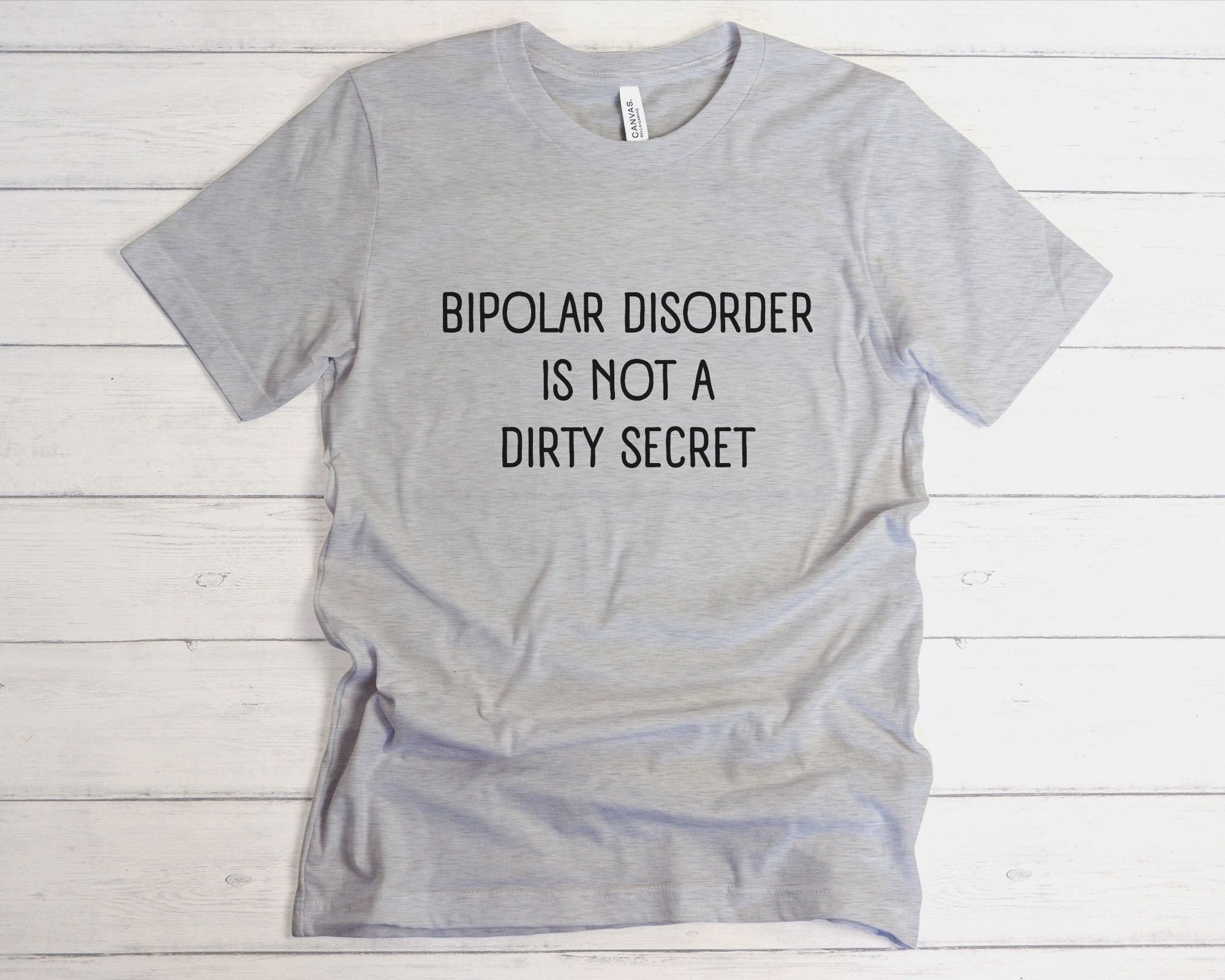 Bipolar Disorder Shirt, Mental Health Shirt, Cute Bipolar T-shirt, Not ...