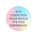 Self Care Sticker, Affirmation Sticker, Mental Health Gift, Self Love ...