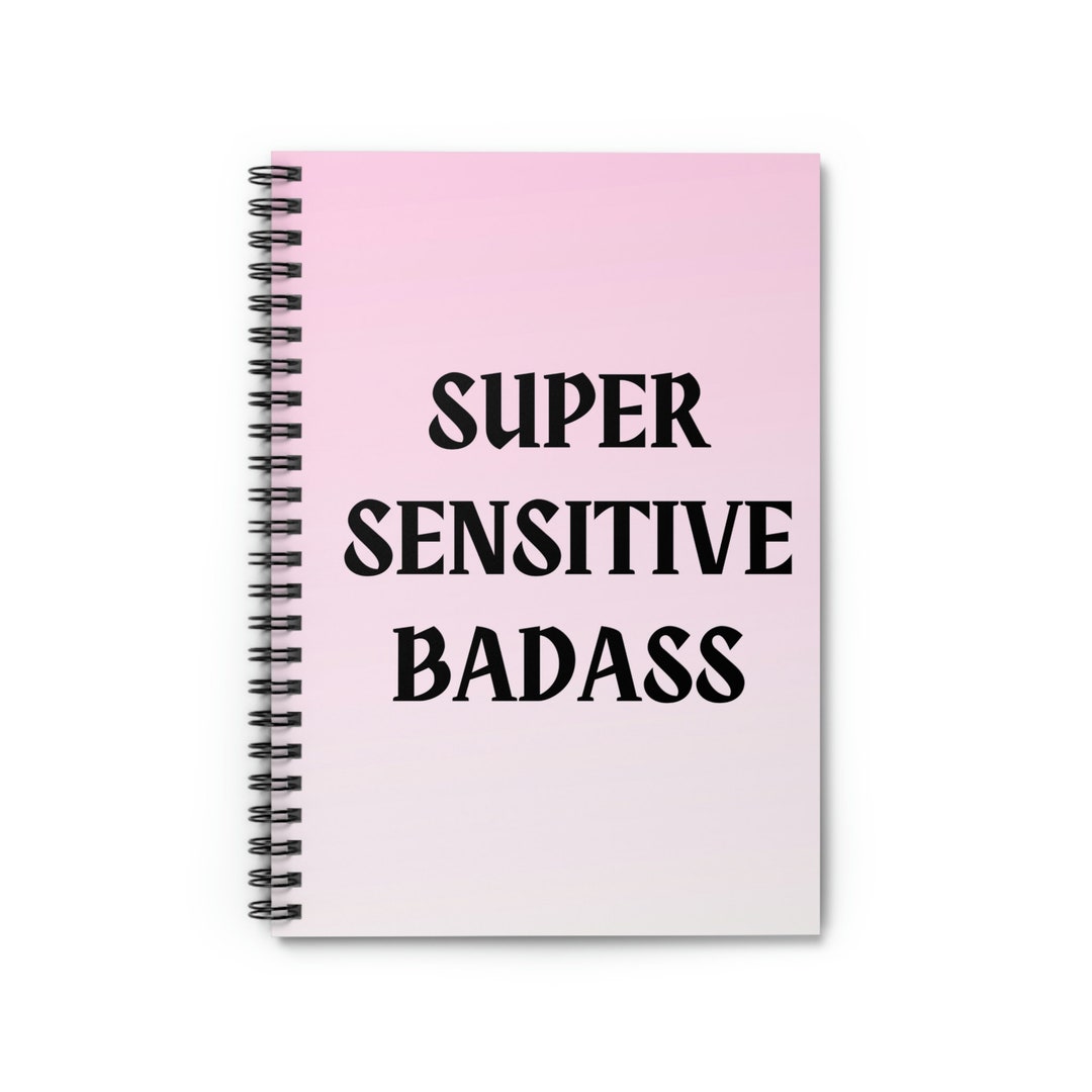 Mental Health Notebook, Super Sensitive, Self Care Journal, Therapy ...