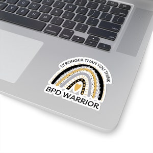 BPD Sticker, DBT Skills, BPD Warrior, Borderline Gift, Personality ...