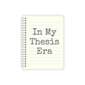 Thesis Sticker, Grad Student Sticker, Phd Sticker, Masters Student ...