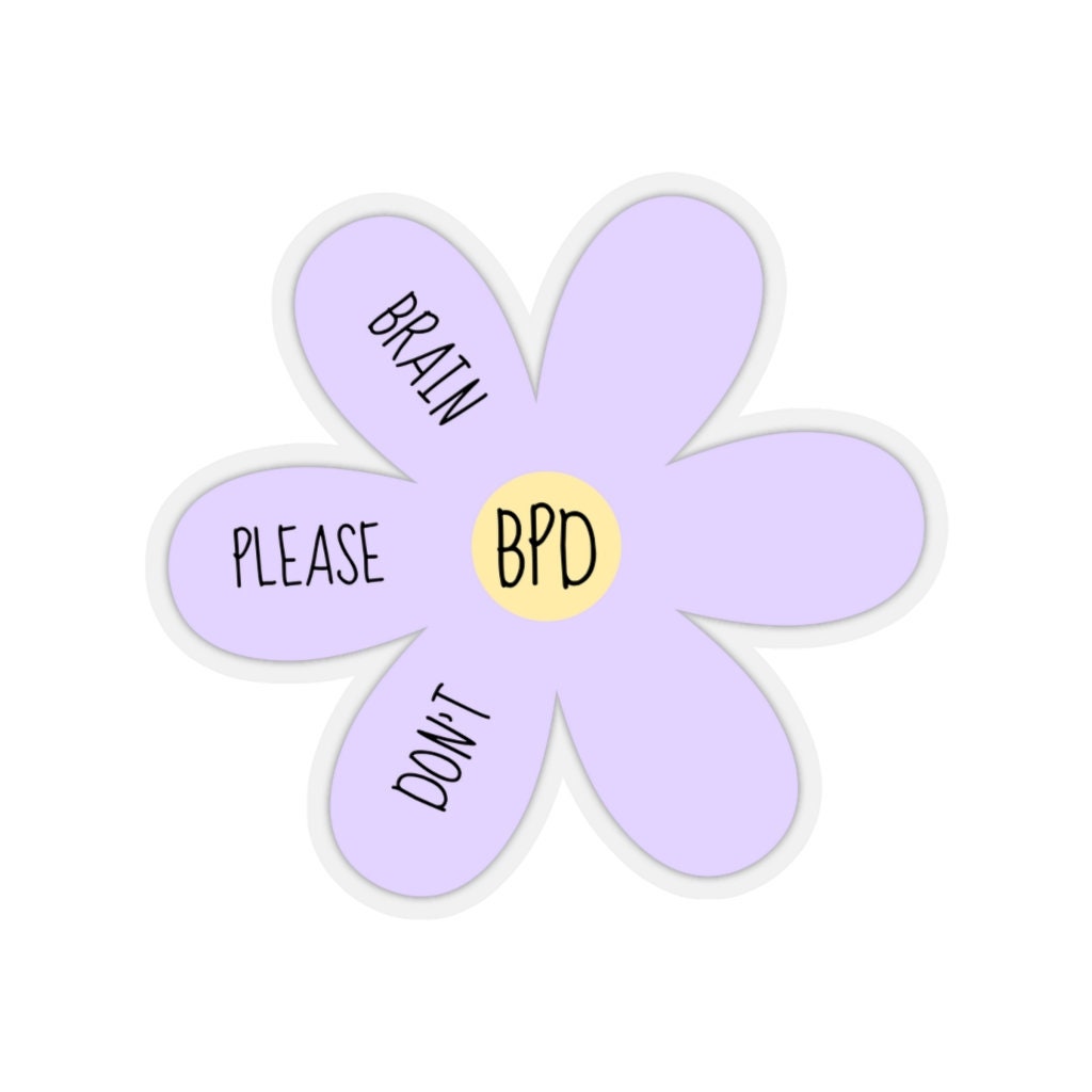BPD Sticker Borderline Gift Mental Health Personality - Etsy
