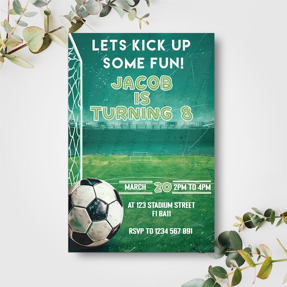 Invitations That Look Like A Football Field Invitation Football Images