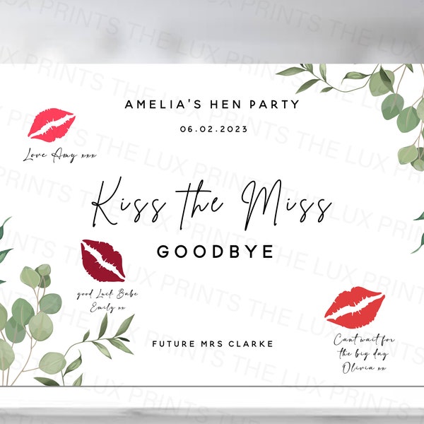 Goodbye Signing Board - Etsy